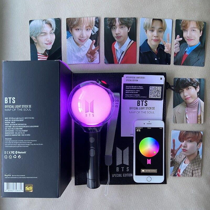 KPOP BTS ARMY BOMB Concert Light Stick Ver . 4 Edición Especial Mapa ...