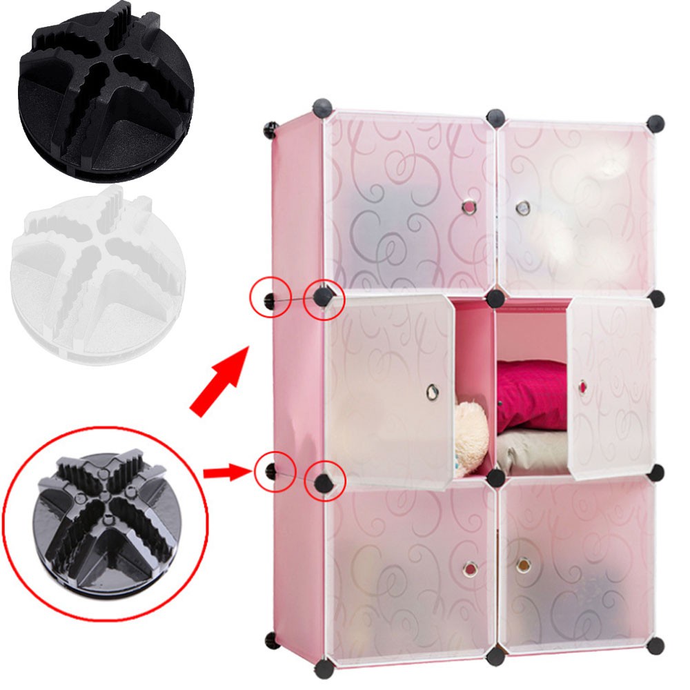 diy modular armario organizador armario estante ropa estante gabinete ...