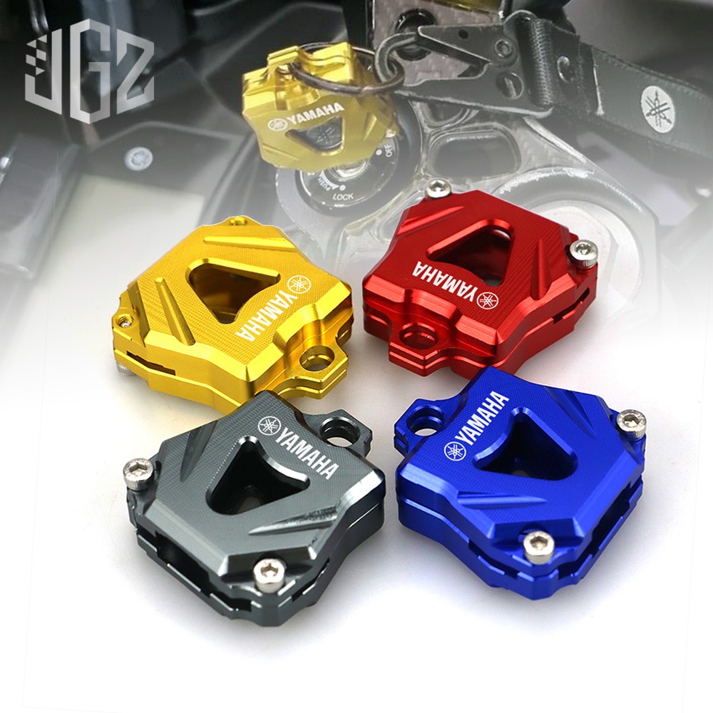 Accesorio De Motocicleta CNC Llave Shell Tapa Cubierta Llaves Caso Protector Para YAMAHA YZF R25 ...