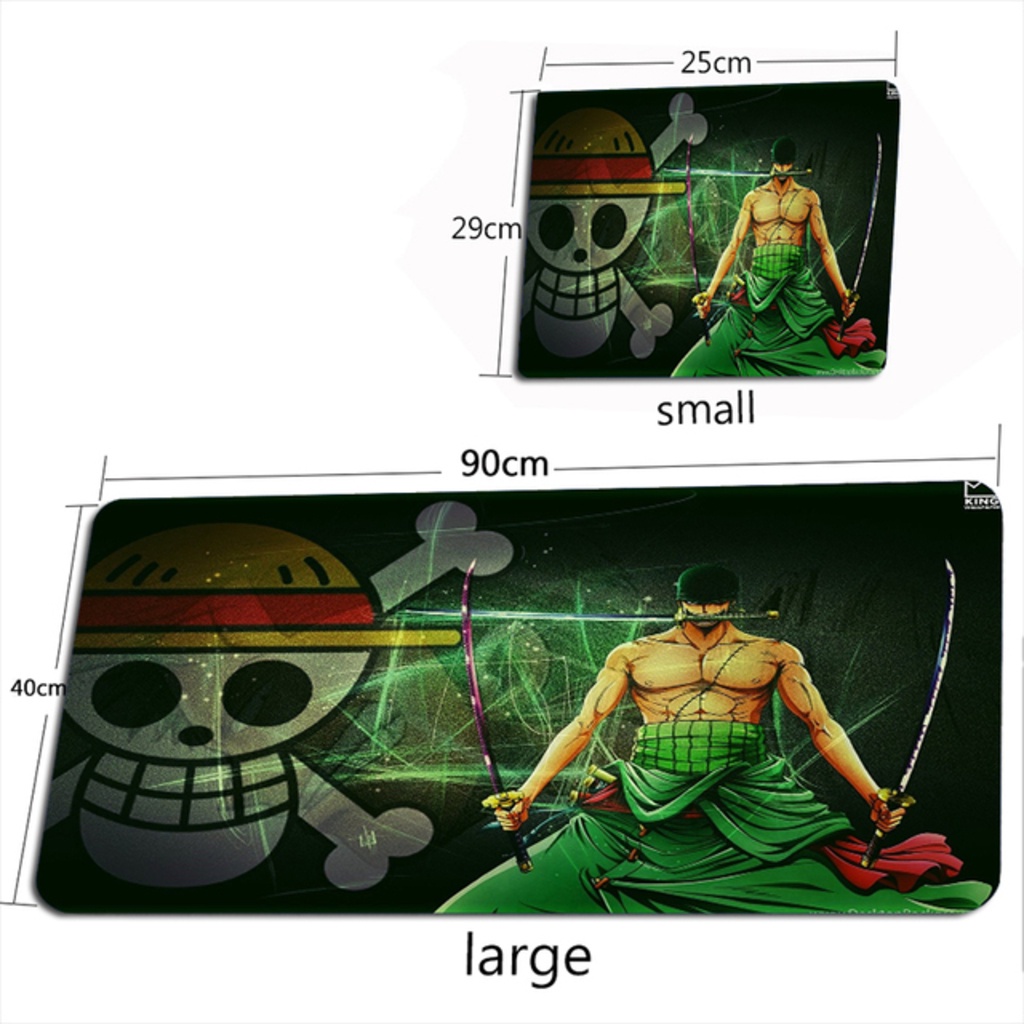 Zoro Mouse Pad Anime Gaming Accesorios Mousepad Japonés Samurai ...