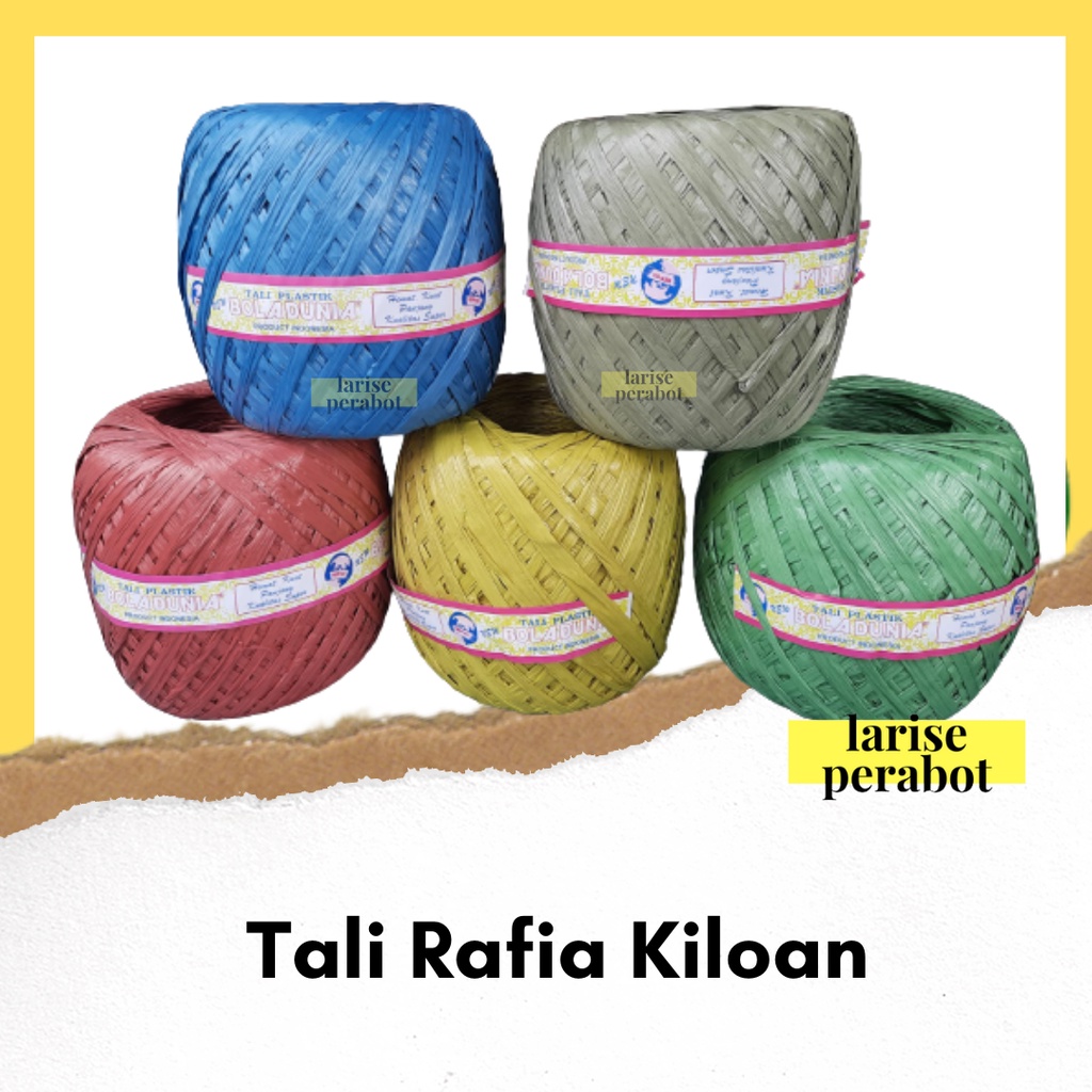 Cuerda de rafia Kiloan (1 kg) | Shopee Colombia