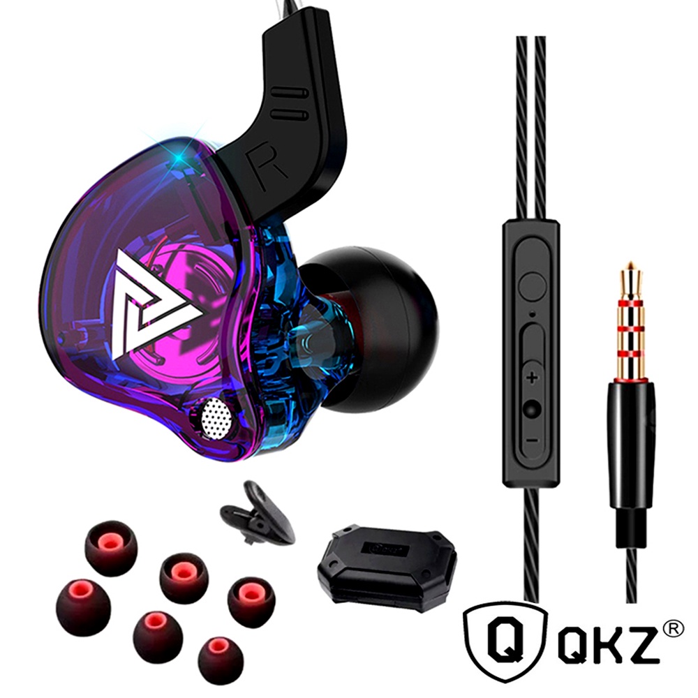 Audífonos In-ear con cable QKZ AK6/AK6 Pro/AK6 Max/AK6-X Subwoofer HIFI ...