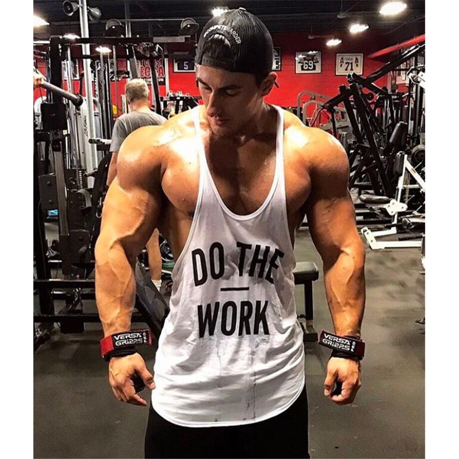 Bodybuilding Sando Golds Gym Singlets Camisetas De Algodón | Shopee ...