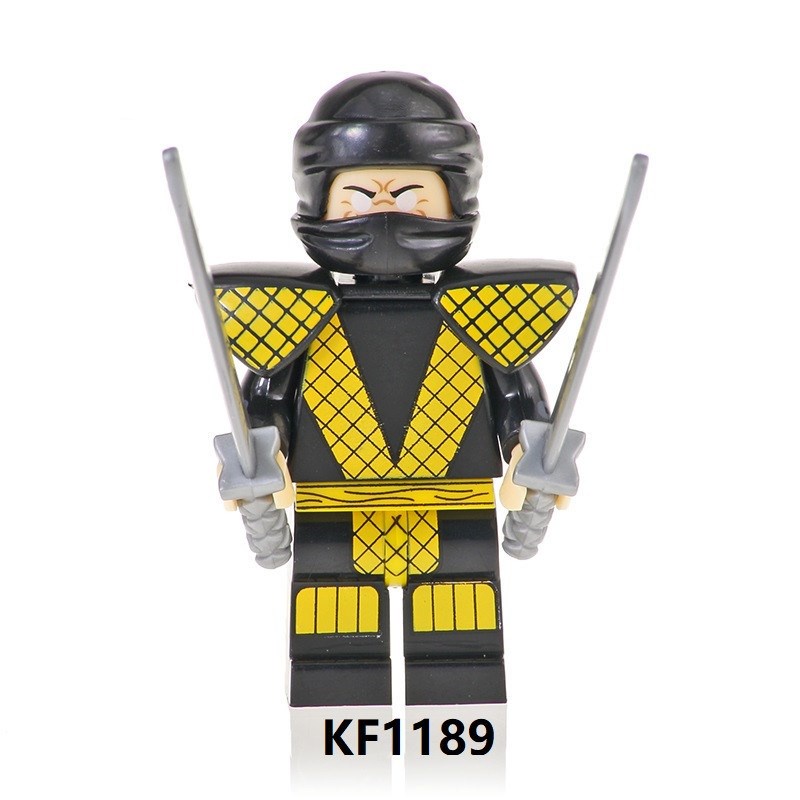 Lego Bloques De Construcción Minifiguras Mortal Kombat Serie Liu Kang ...