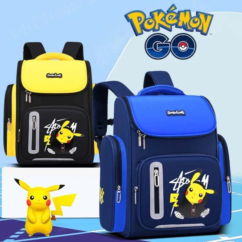 Arista POKEMON PIKACU Mochila Escolar Para Niños Niñas Escuela Primaria ...