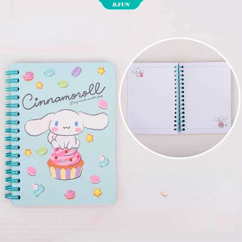 Kawaii Cinnamoroll Kuromi Hello Kitty My Melody Sanrio Series A6 Coil ...