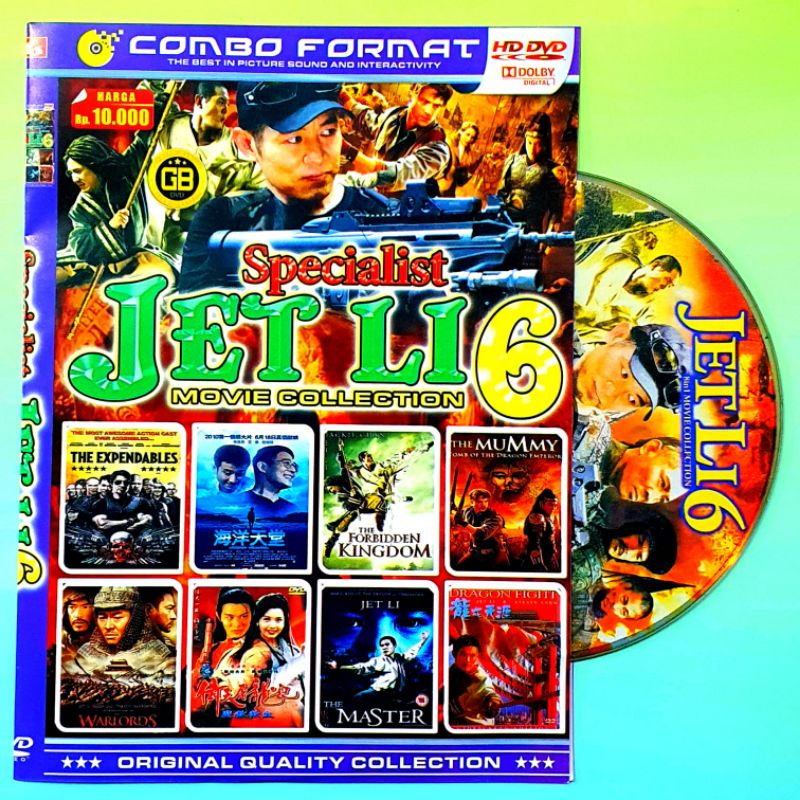 Variaciones De Cintas Colección De JET LI-FILM SILAT KUNGFU Película De ...