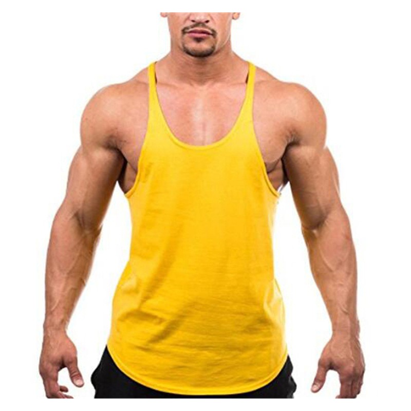 Bodybuilding Sando Golds Gym Singlets Camisetas De Algodón | Shopee ...