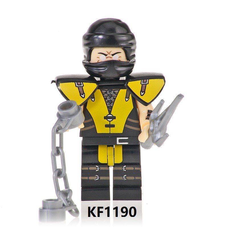 Lego Bloques De Construcción Minifiguras Mortal Kombat Serie Liu Kang ...