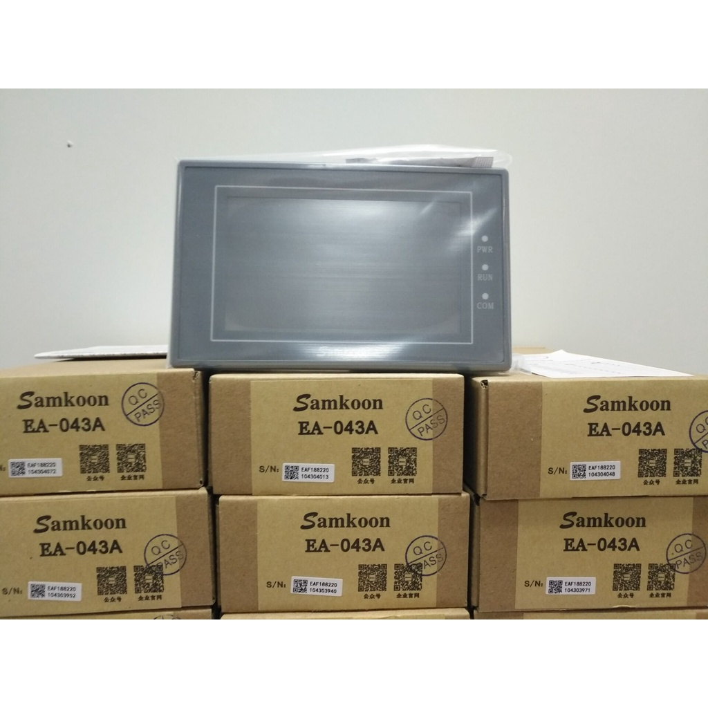 Samkoon EA-043A HMI Interfaz De Máquina Humana Panel De Pantalla Táctil 4,3 Pulgadas 480 * 272 ...