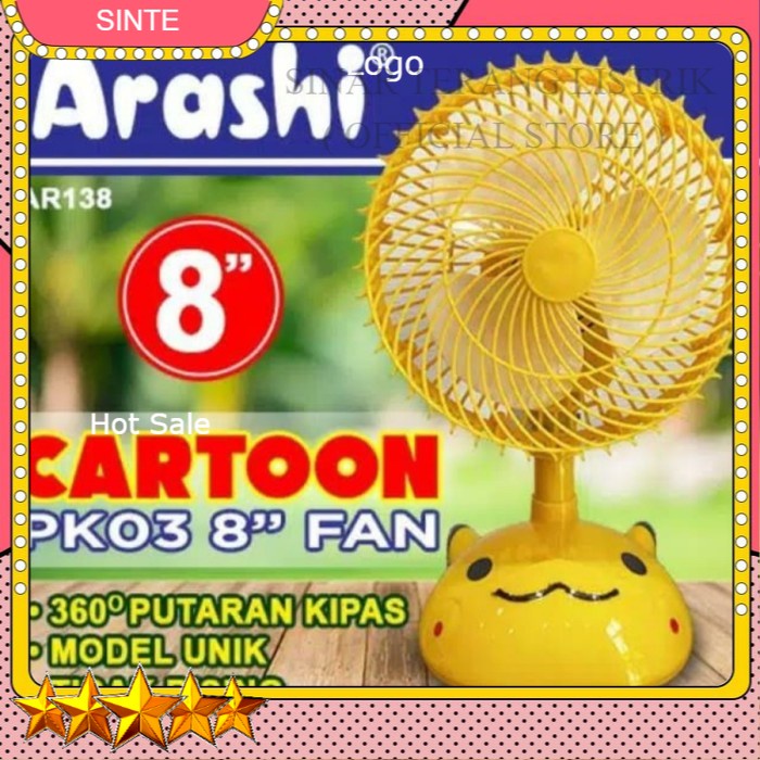 Sinte ARASHI Ventilador De Escritorio POKEMON De Dibujos Animados Personaje De Los Niños PK03 ...
