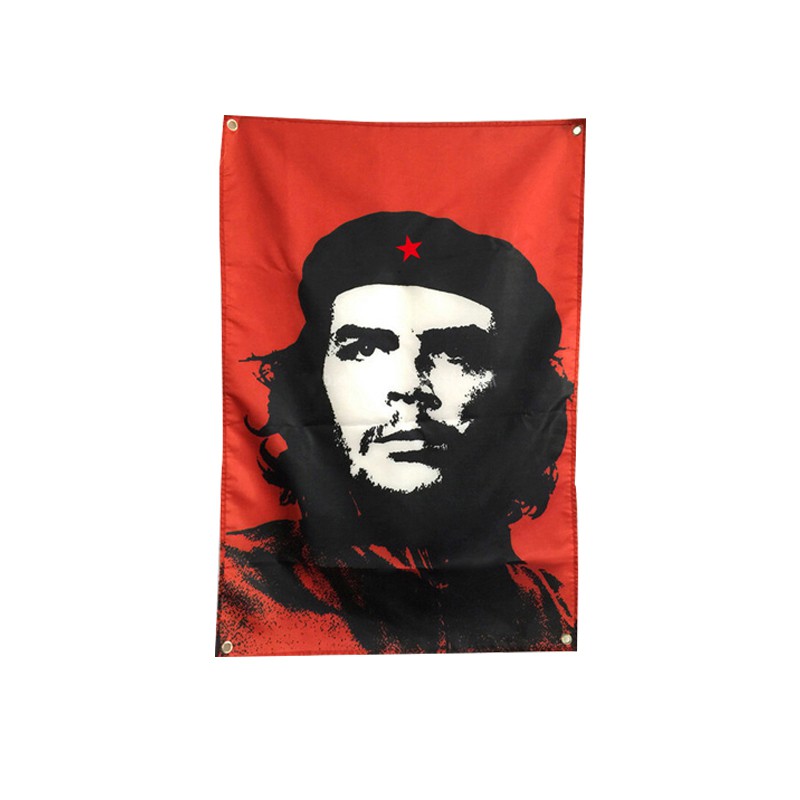 Che Guevara Cuba Póster Bandera Libertad Banner Decoración Del Hogar ...