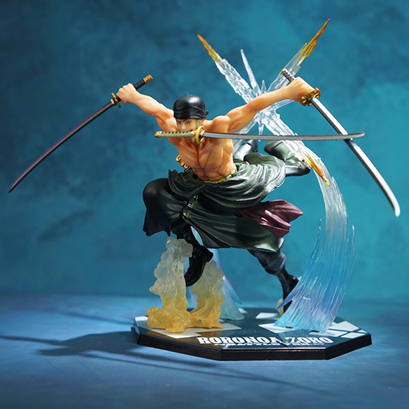 Figura de One Piece Fire Fist-Luffy, Ace, Demon Slash Zoro, Kick-Sanji ...