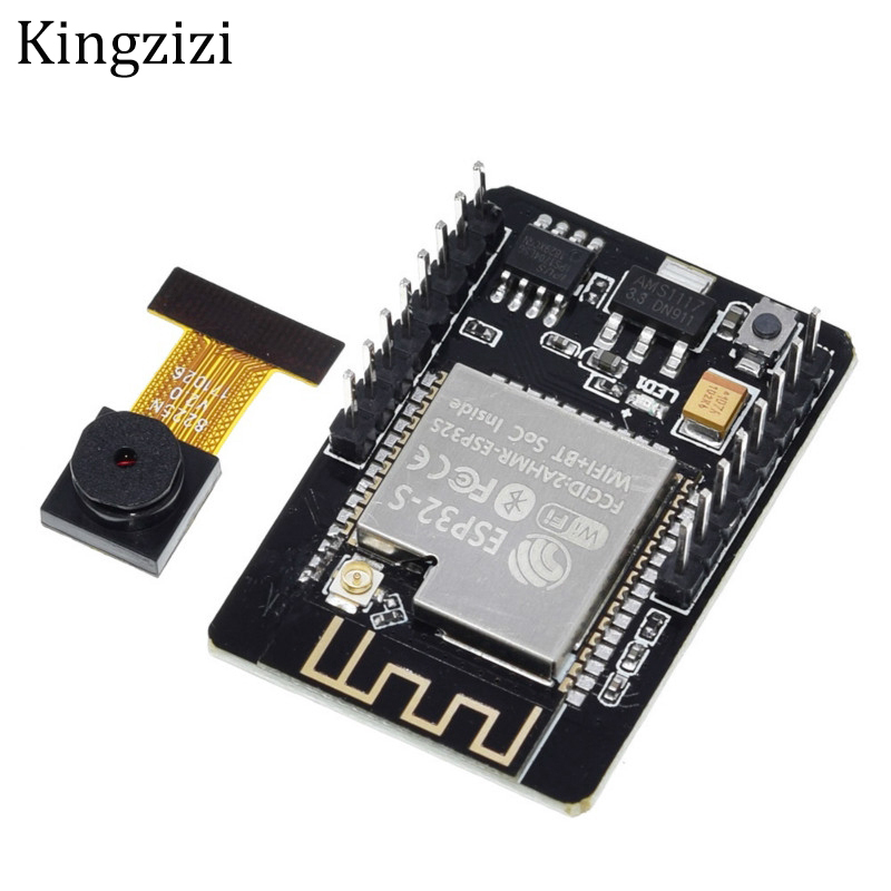 ESP32-CAM WiFi + Módulo Bluetooth Placa De Desarrollo De Cámara ESP32 Con OV2640 2MP Para ...