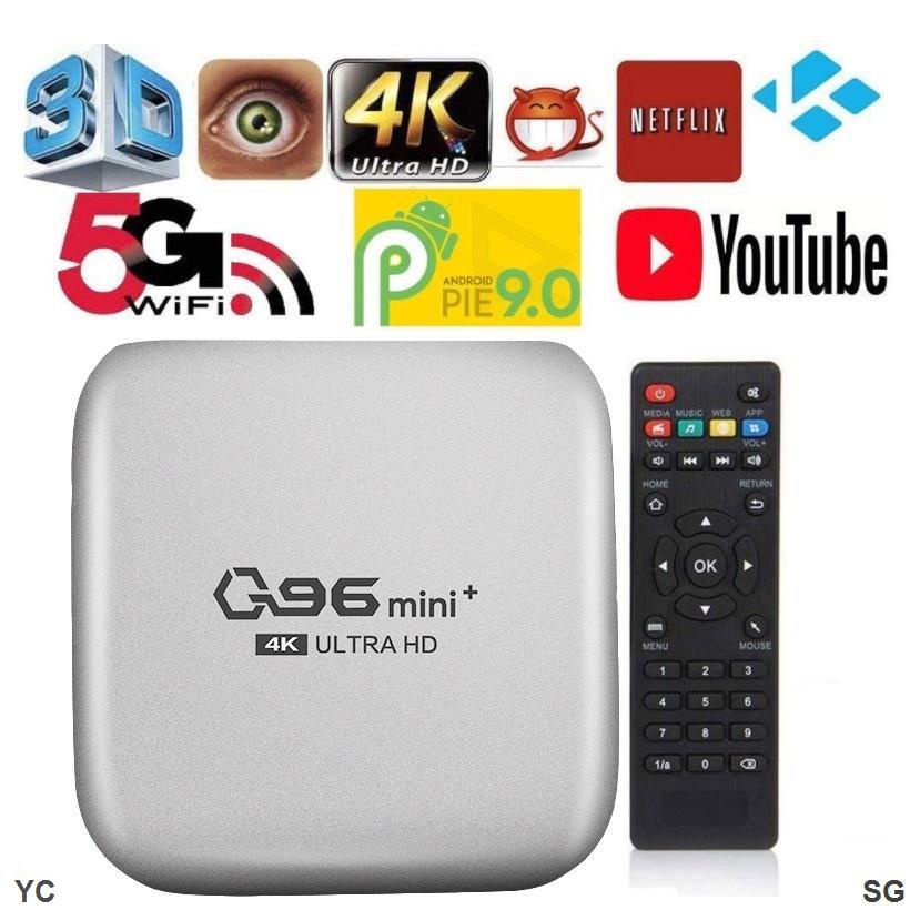 tv box 4k q96 mini + 2022 8Gb + 128GB 2.4g WIFI smart set top android ...
