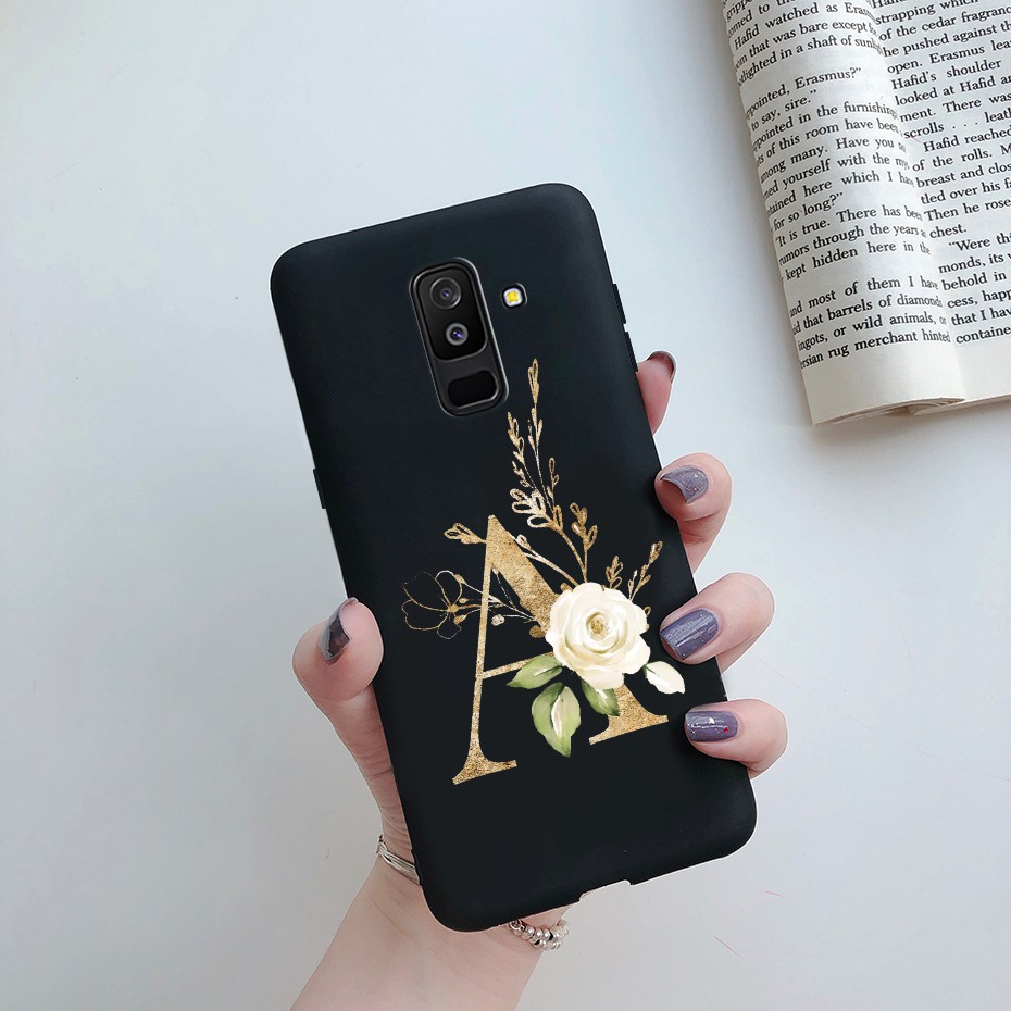funda para samsung galaxy a6 2018/a6 plus 2018 a6+/funda de silicón suave con diseño de tpu ...