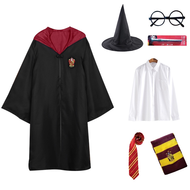 Harry Potter Magic Robe Combinación Conjunto Completo Slytherin ...