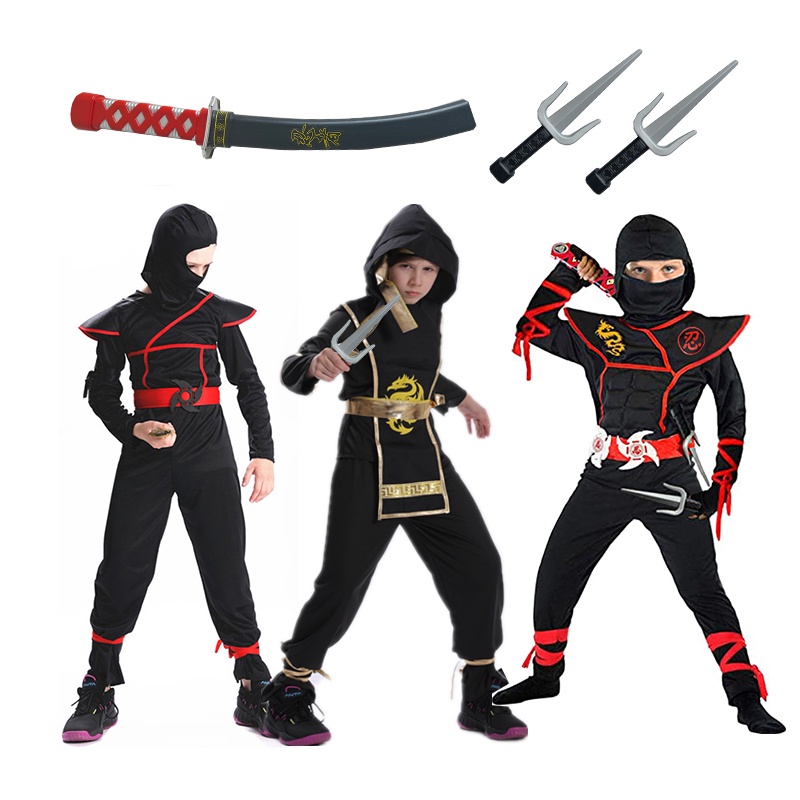Disfraz De Ninja De Carnaval Para Niños Cosplay Naruto Hattori Hanzo ...