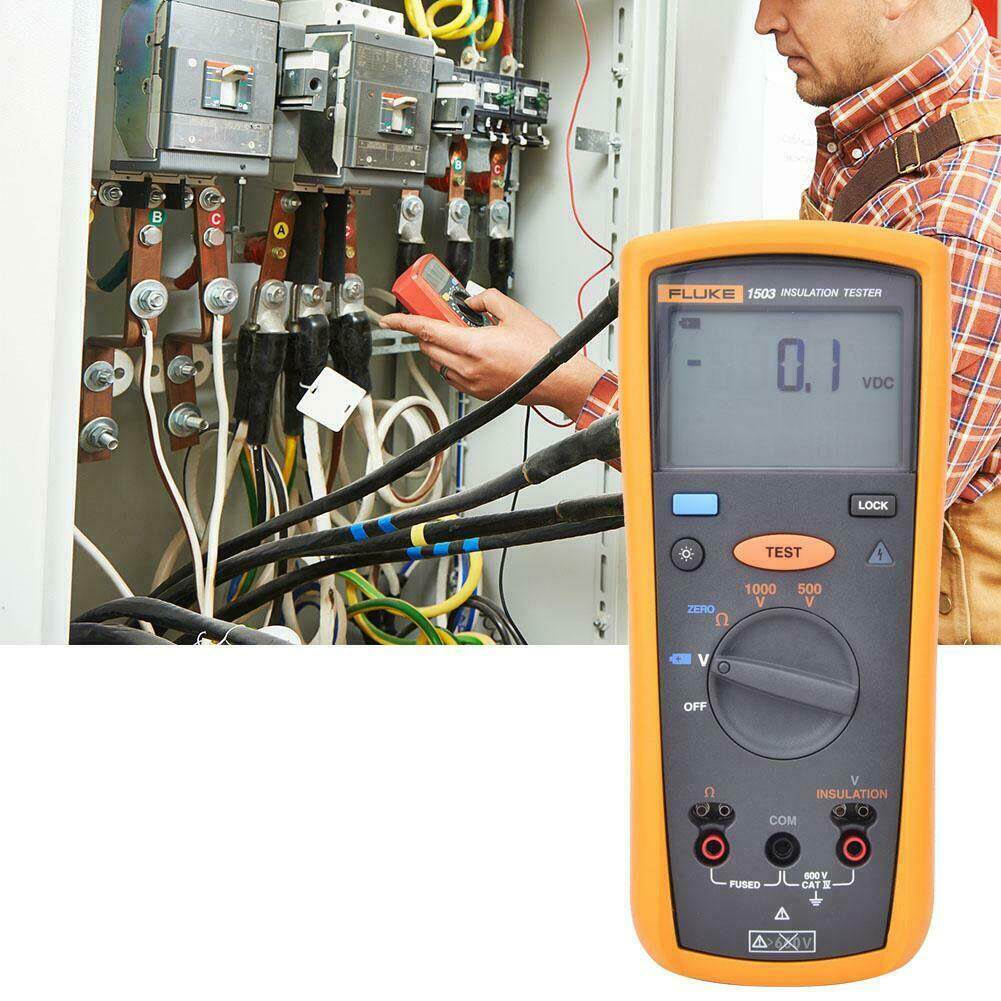 Fluke 1503 Probador Digital De Resistencia De Aislamiento F1503 Megger ...