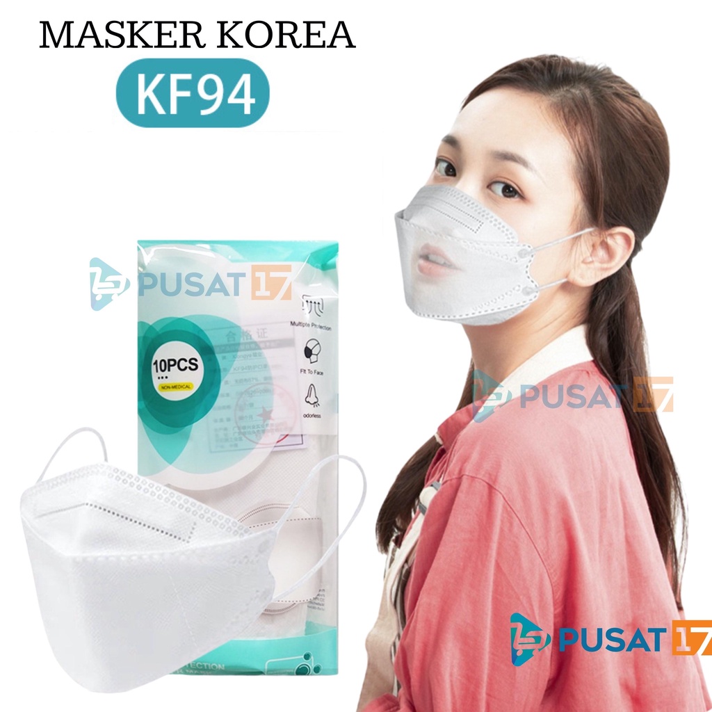Center17 KF94 Contenido De La Máscara De 4 Capas (10PCS) | Shopee Colombia