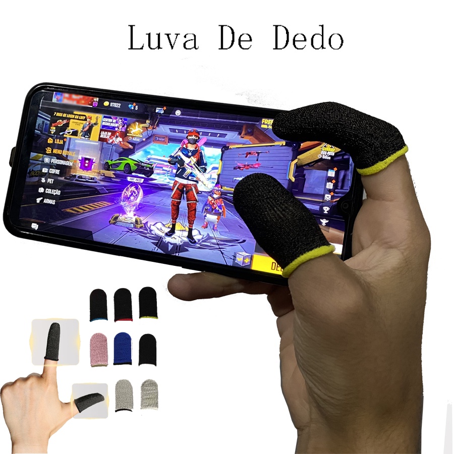 syt Guante De Dedo Gamer Para Juegos Móviles Free Fire PUBG Legue Of ...