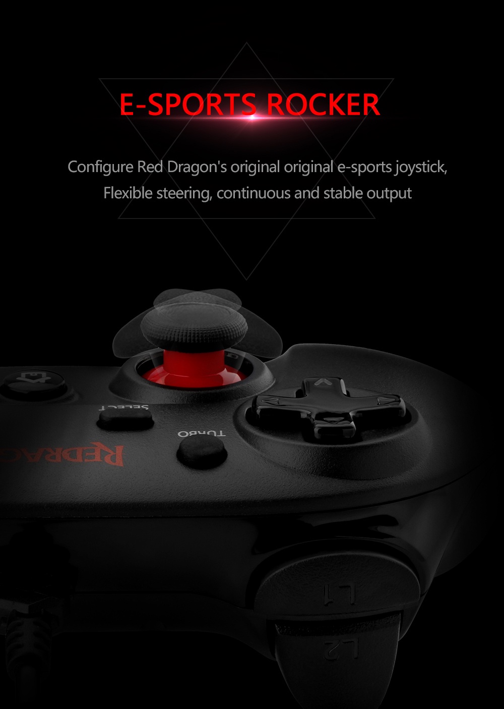 Redragon Saturn G807 Gamepad Cable PC Controlador De Juego Dual ...