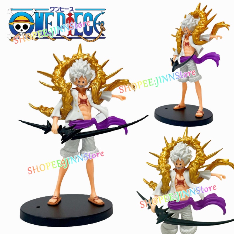 JINN Anime ONE PIECE FILM RED SHANKS & Sun God NIKA LUFFY Figura De ...