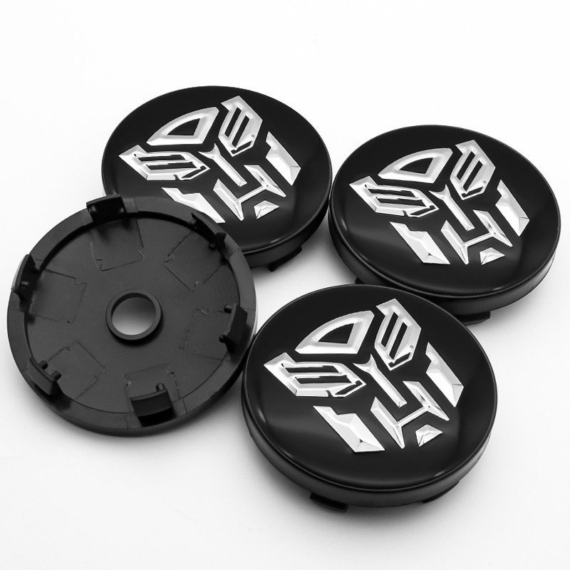 2021 Nuevo 4PCS 60mm Tapas De Cubo De La Rueda Estilo Transformers ...