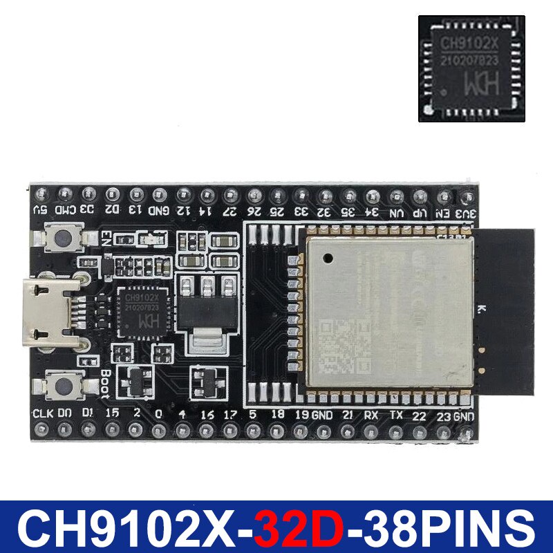 Nueva Placa De Desarrollo ESP32 CH9102X WIFI + Bluetooth Ultra-Bajo ... Nueva Placa De Desarrollo ESP32 CH9102X WIFI + Bluetooth Ultra-Bajo ...