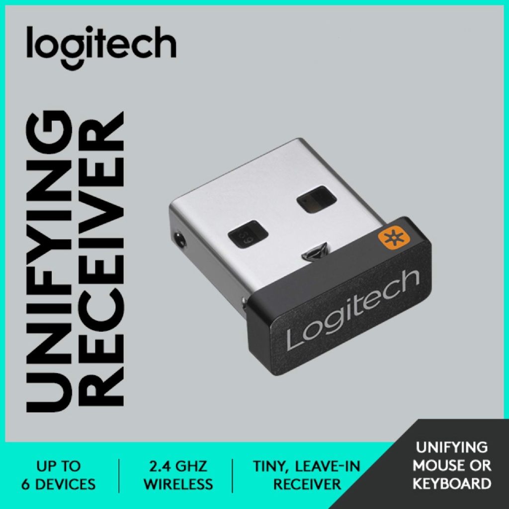 3mm Logitech Receptor Dongle Inalámbrico Unifying Adaptador USB Para ... 3mm Logitech Receptor Dongle Inalámbrico Unifying Adaptador USB Para ...
