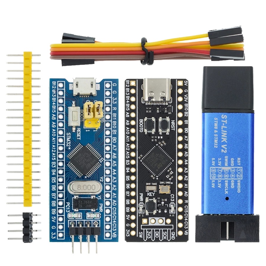 ST-LINK V2 Simulador De Descarga Programador STM32F103C8T6 Brazo STM32 ...