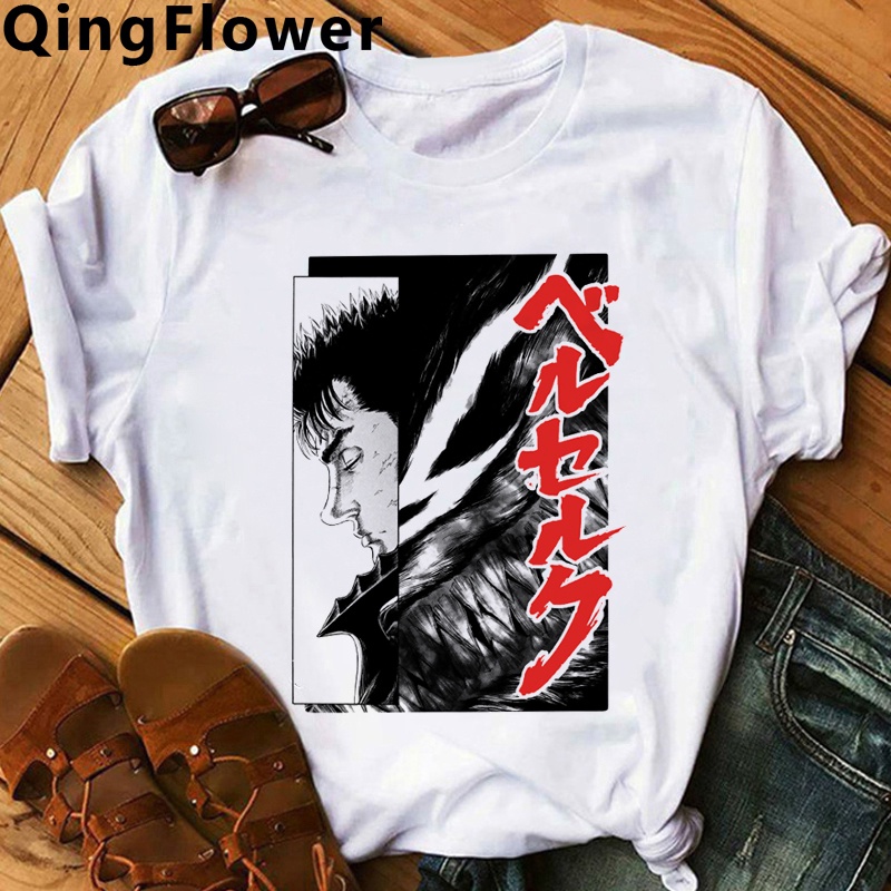 Berserk Guts Divertido De Dibujos Animados Camiseta De Los Hombres ...