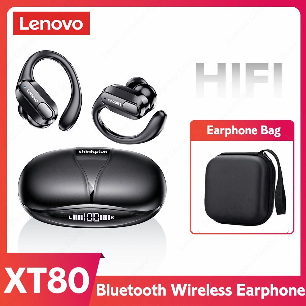 Lenovo XT80 tws bluetooth 5.3 Auriculares Inalámbricos De Alta Fidelidad Música Con Pantalla ...
