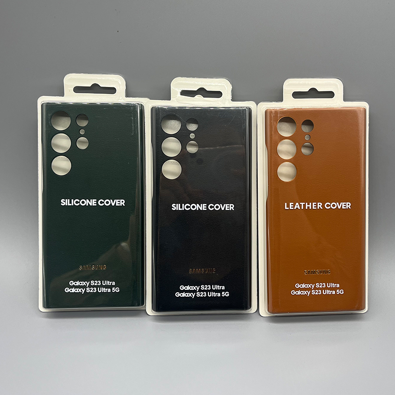 Funda De Cuero Original Samsung Galaxy S23 Ultra Para (6.8 ") | Shopee ...