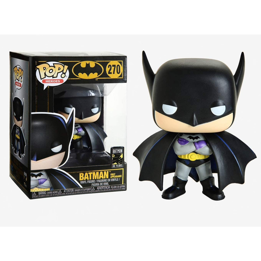 Funko Pop 270 Heroes : Batman 80th-1st Appearance (1939) Juguetes De ...