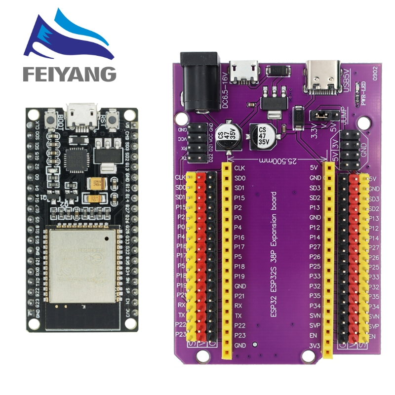 Tablero De Desarrollo ESP32 Tipo C/MICRO USB CP2102 WiFi + Bluetooth ... Tablero De Desarrollo ESP32 Tipo C/MICRO USB CP2102 WiFi + Bluetooth ...
