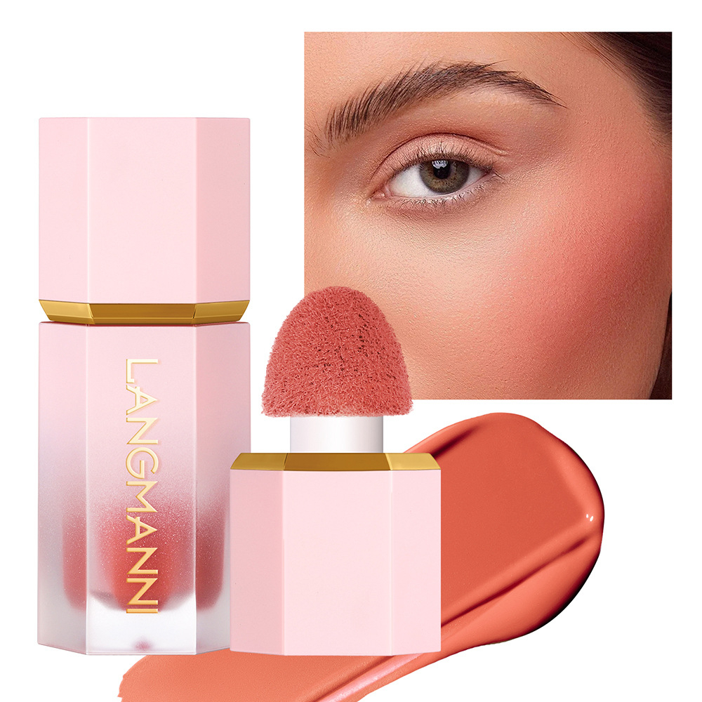 8 Colores Crema Suave Rubor Líquido Impermeable Smearproof Larga ...