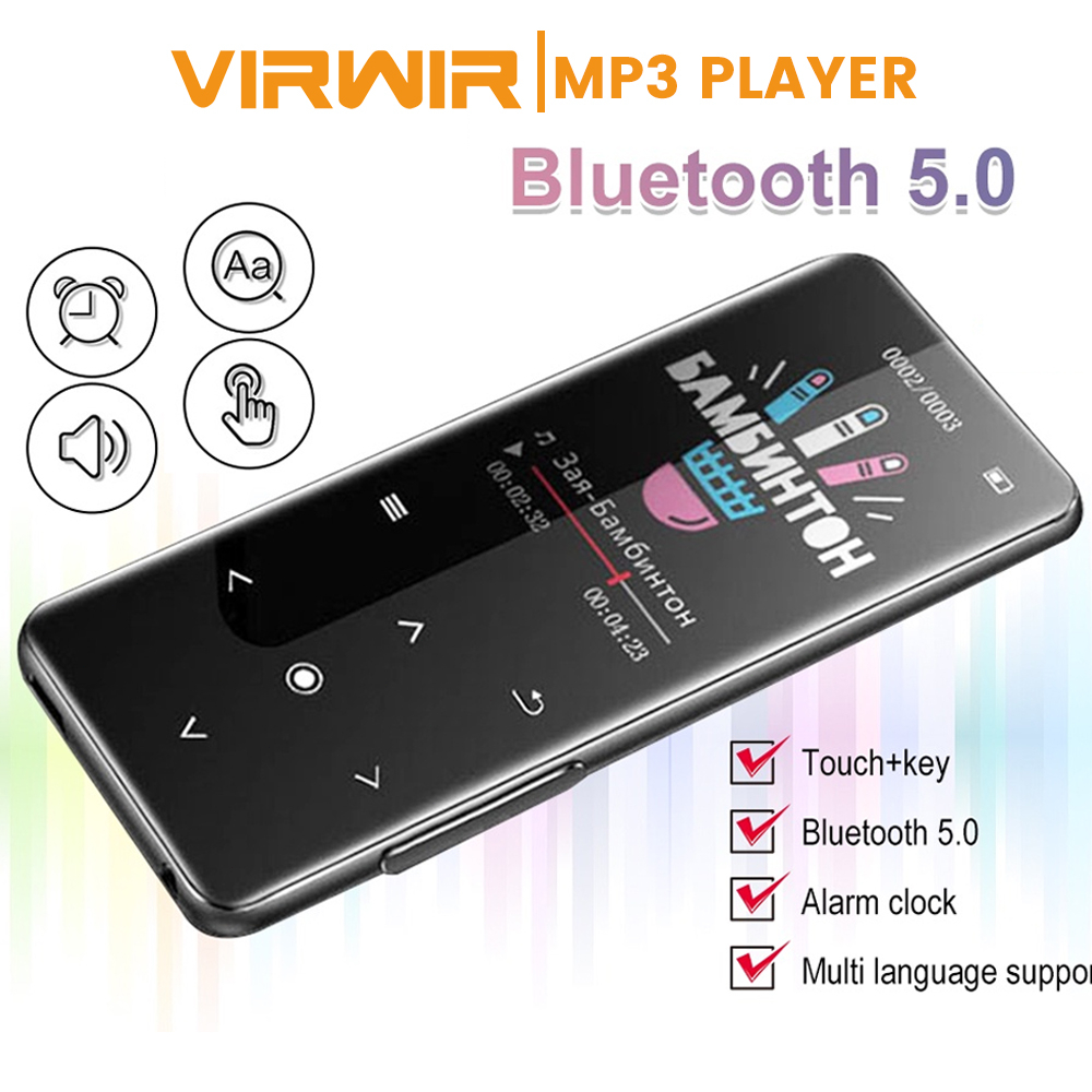Reproductor De MP3 Walkman Música Bluetooth Grabación De Voz Vídeo ...