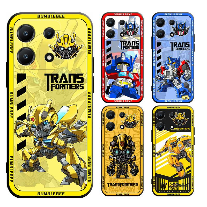 Carcasa Para infinix note 30 30I pro 4G 5G Transformers Funda Blanda ...