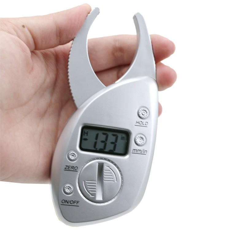 Calibre Digital De Grasa Corporal Skinfold Calibrador Pantalla LCD ...