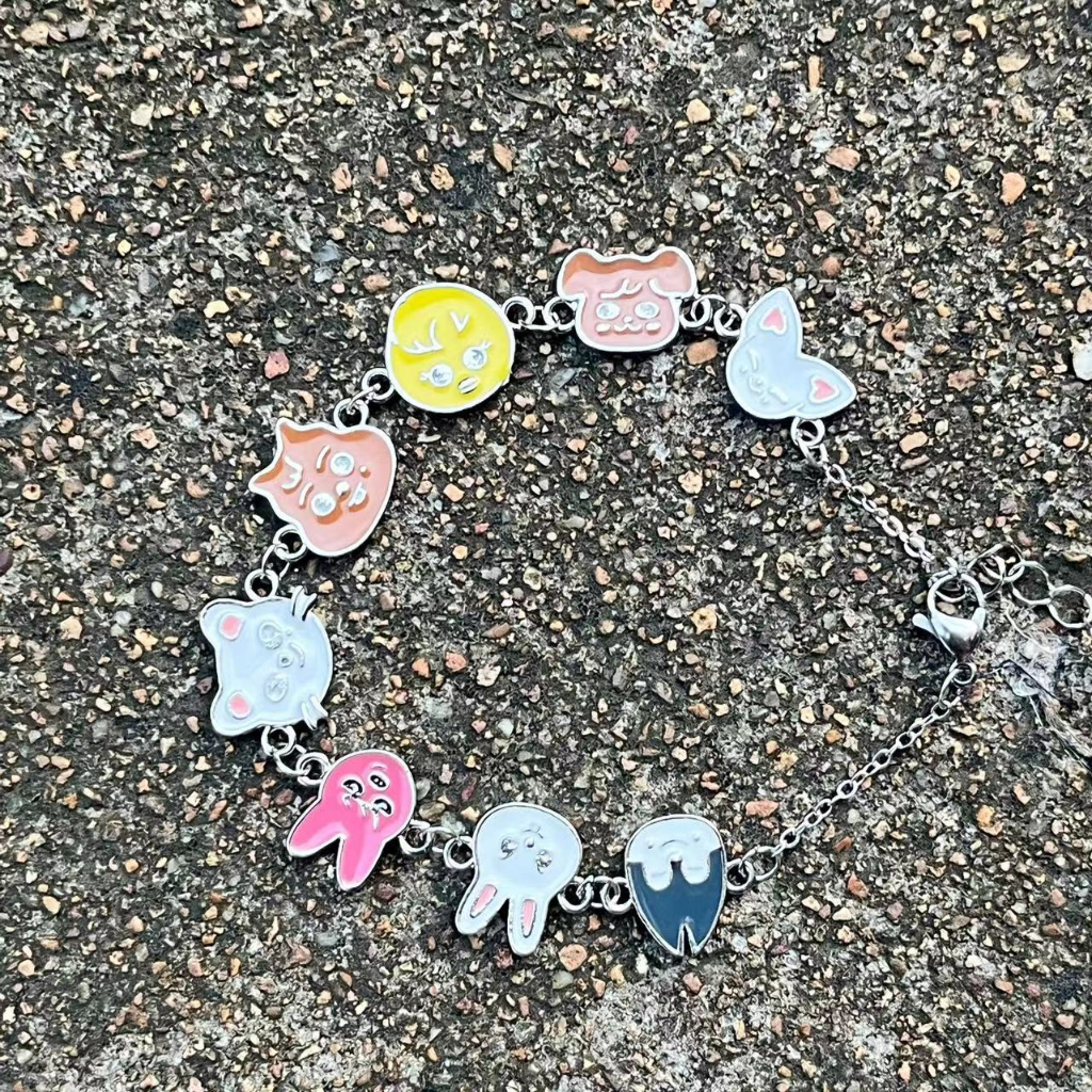 Pulsera Stray Kids Cute Cartoon Bracelet Felix Lee Know SKZOO Color ...