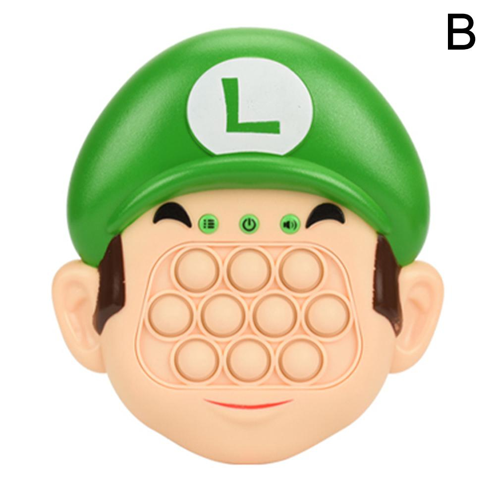 4 Modos Bubble POP Super Mario Series Whack-a-mole Speed Push Consola ...