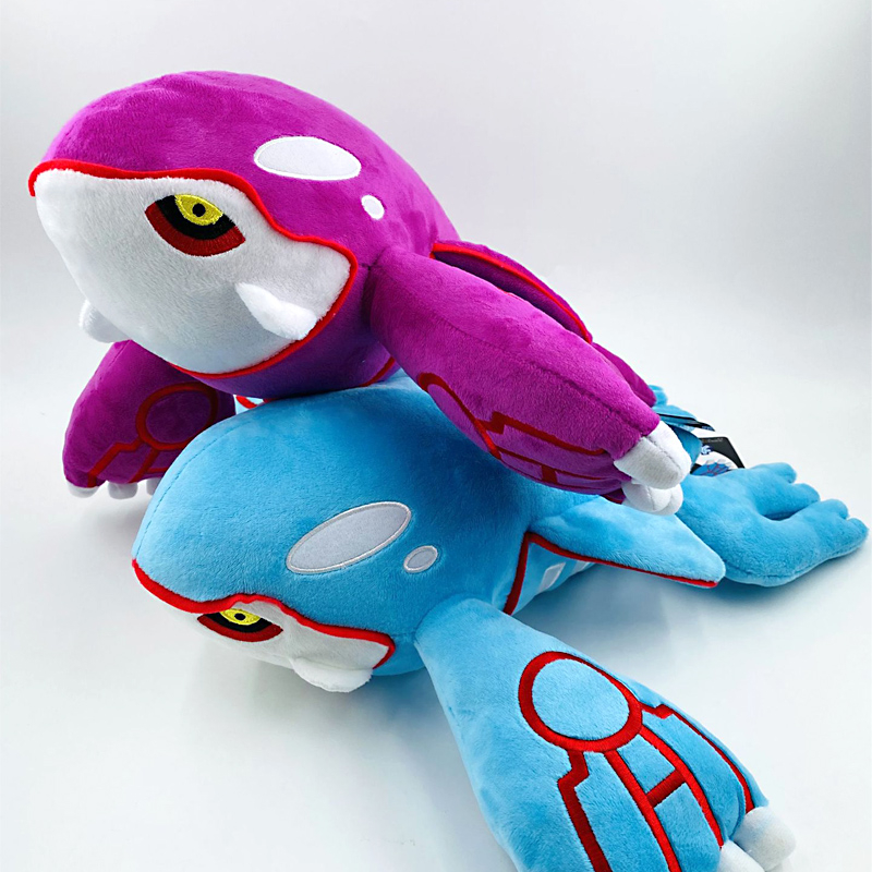 37cm Anime Pokemon Figura Kyogre Pokémon Legendario Juguetes De Peluche ...
