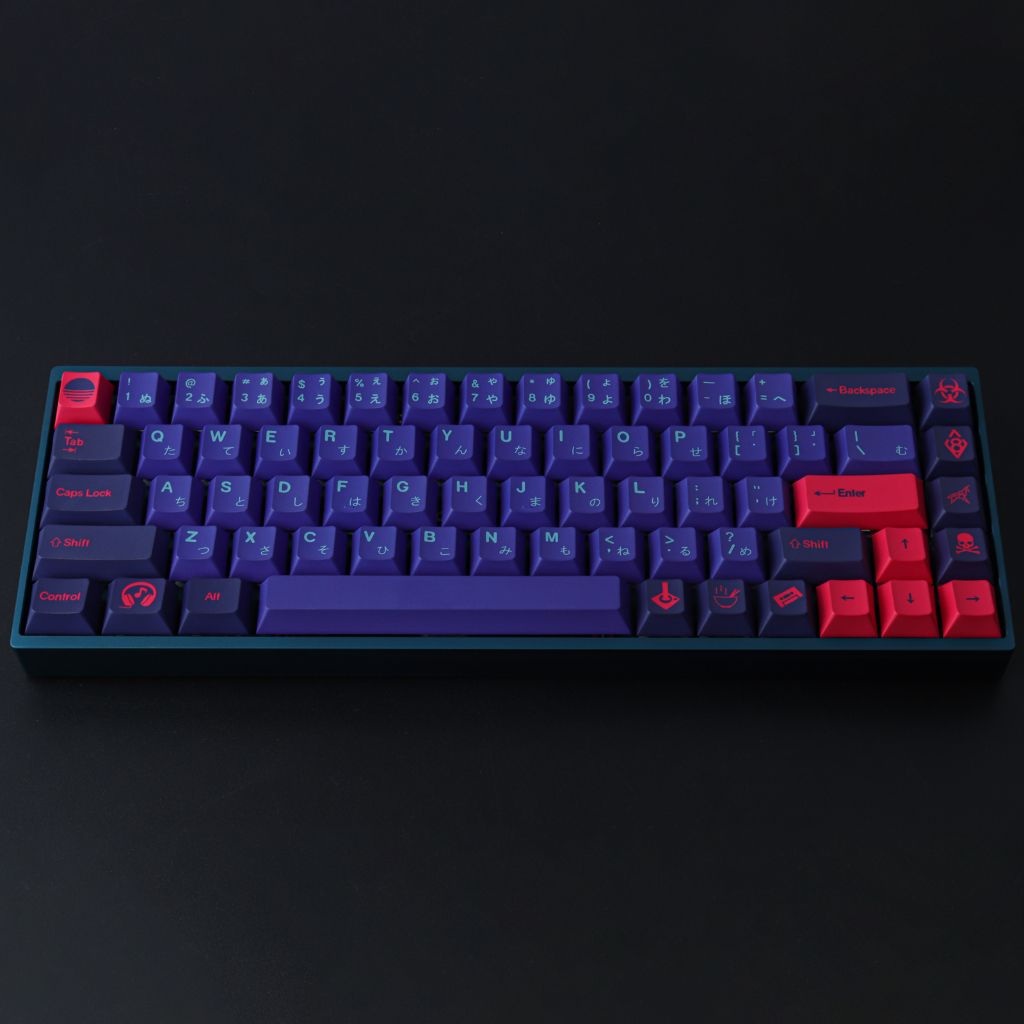 GMK Laser Wave Keycaps , 158 Teclas PBT Perfil De Cereza DYE-SUB Personalizado Para Teclado ...