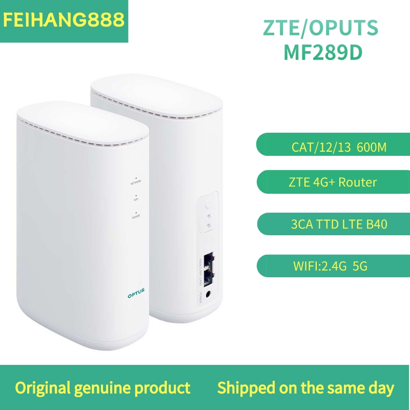 Optus Versión Personalizada Zte Mf289d 4g Cpe Lte Cat12 / 13 600mbps ...
