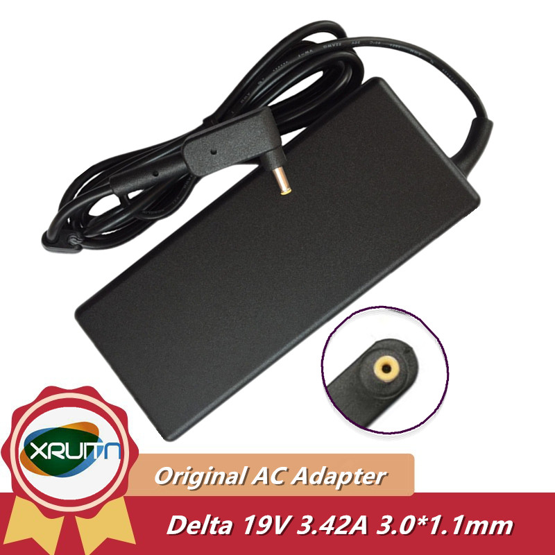 Delta ADP-65DE B 65W 19V 3.42A Adaptador De Ca Para Acer Swift 5 SF514-55T/i7-1165G7 Aspire A315 ...