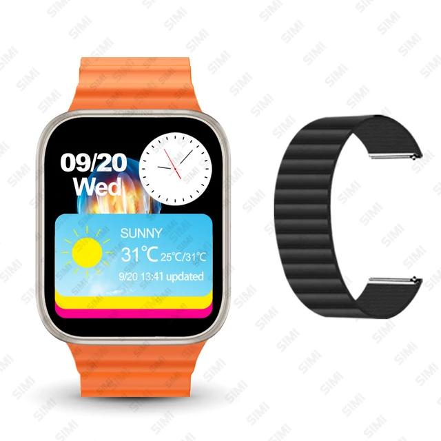 HK9 Ultra 2 MAX AMOLED Reloj Inteligente Hombres HK9 ChatGPT NFC ...