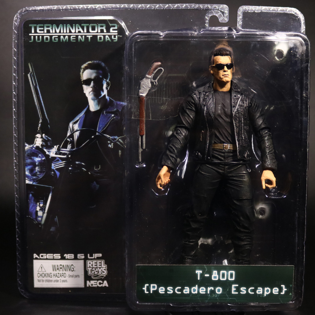 NECA Terminator 2 Día Del Juicio T-800 Pescadero Escape Arnold 7 ...