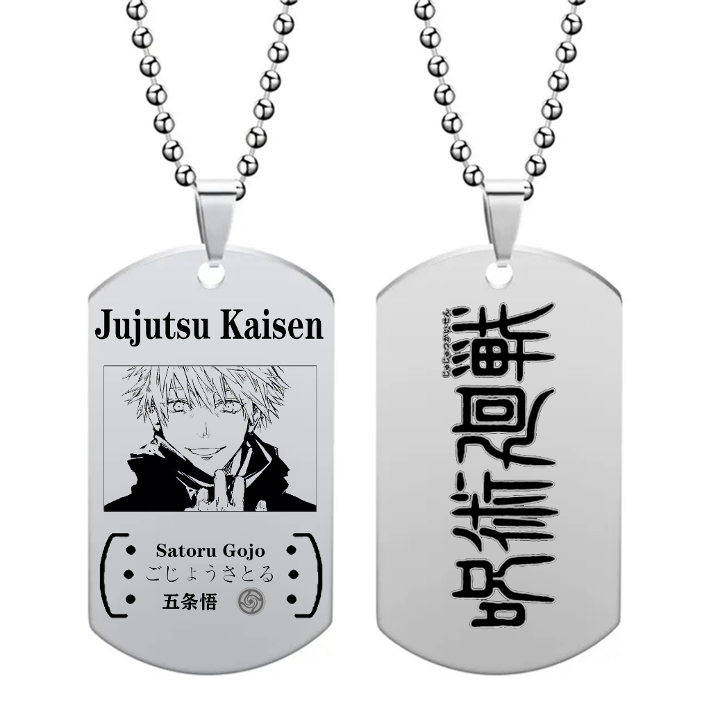 Anime Jujutsu Kaisen Collar Satoru Gojo Geto Suguru Ryomen Sukuna ...