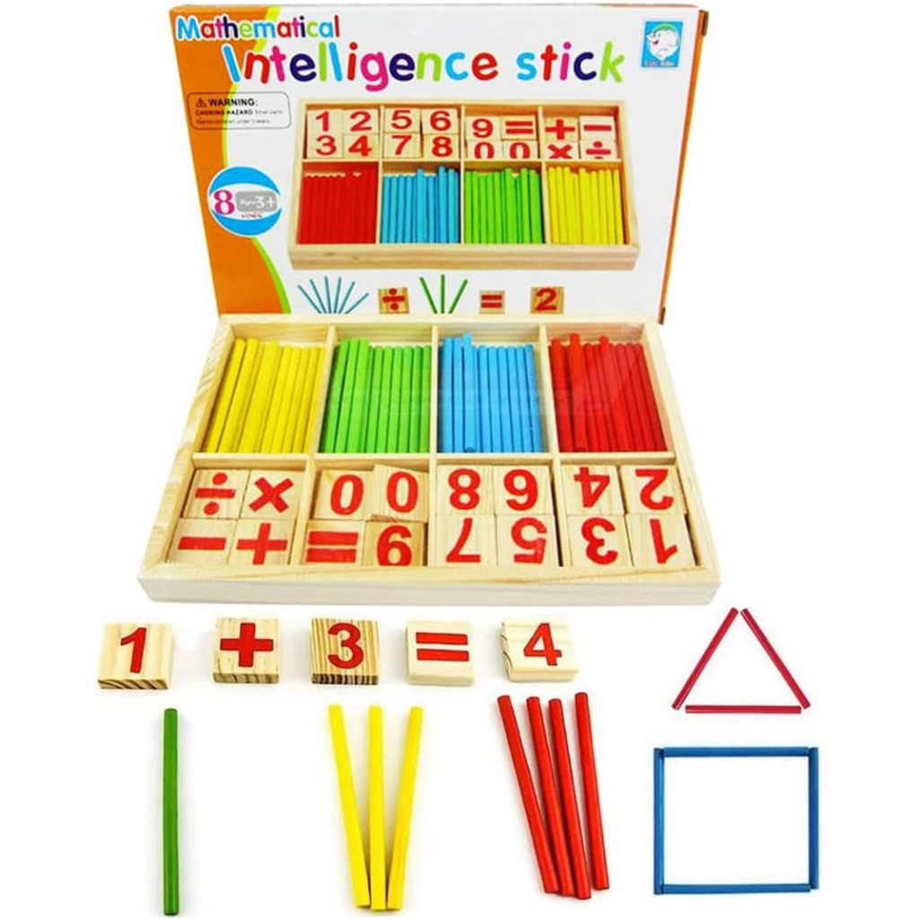 Juguetes De Palos De Conteo Juguete Educativo De Matemáticas ...